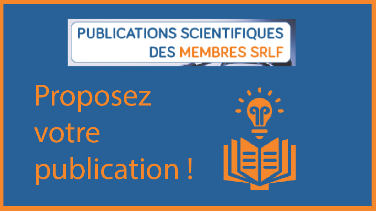 Publications scientifiques des membres SRLF | SRLF