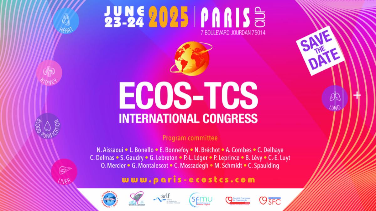Participez au Congrès Paris ECOS-TCS 2025 ! | SRLF